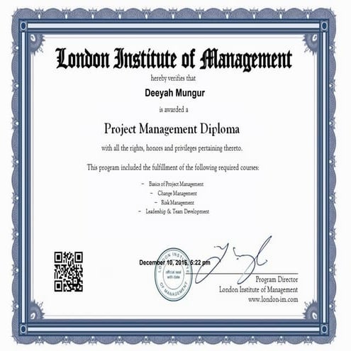 Diploma_in_Project_Management | PDF