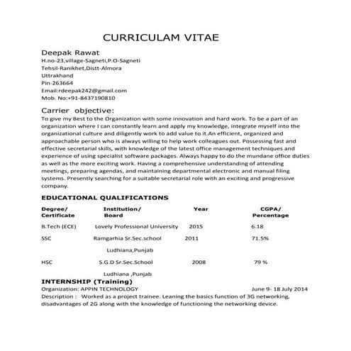 Resume Document Controler | DOC