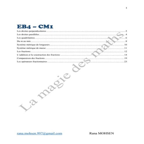 Eb4 preparations | PDF