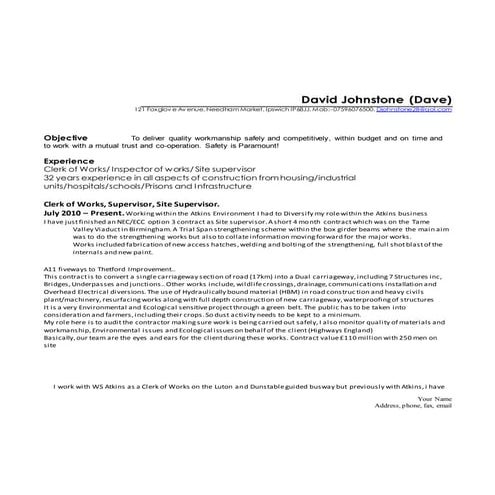 up to date cv | DOC