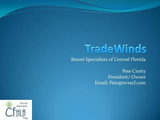 Tradewinds Presentation | PDF