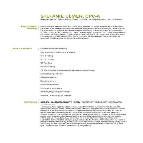 stefanie resume | DOCX