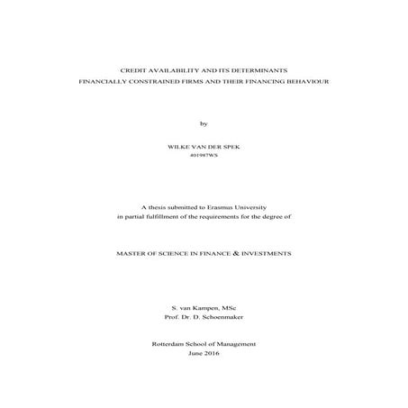 MASTER THESIS FINAL 401987ws | PDF