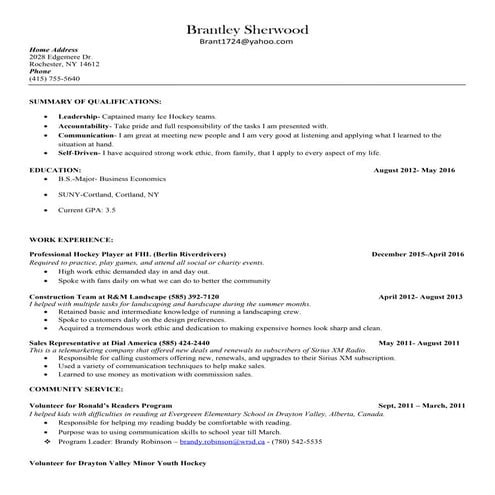 Final Resume | PDF