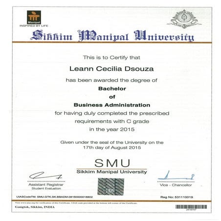 Bachelors Degree | PDF