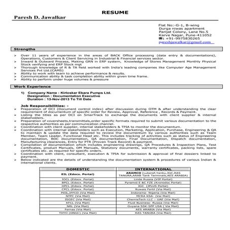Paresh Resume | PDF
