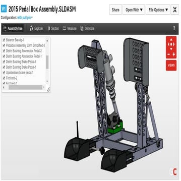 GrabCad Pedal Box Assembly | PDF