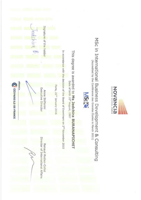 Grad certificate_Germany | PDF