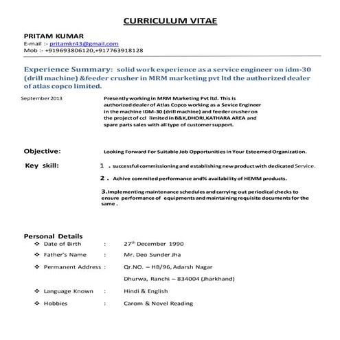 resume (1) | PDF