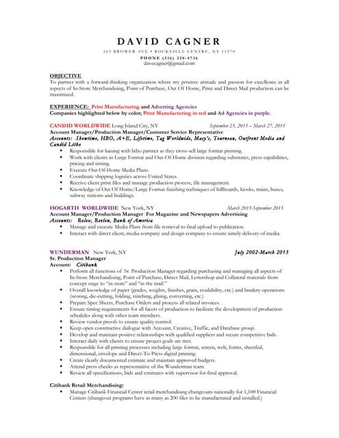 Resume examples