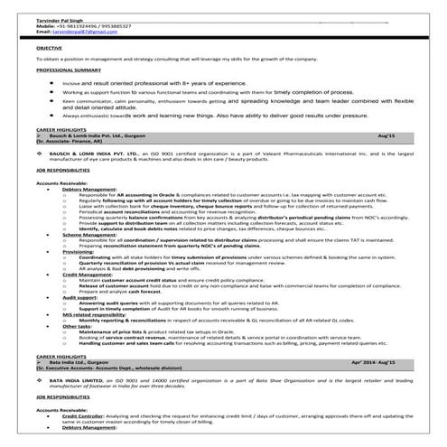 Resume- Detailed | DOC