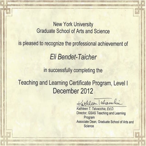 Teaching & Learning Certificate - II | PDF