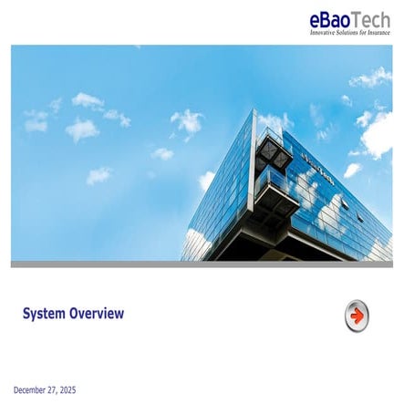 eBaoTech LifeSystem-Insurance System Overview.ppt