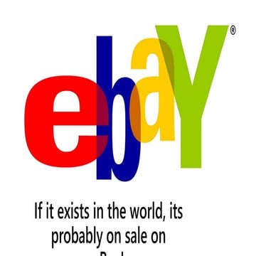 Developing pricing strategies and programs-Ebay | PPTX