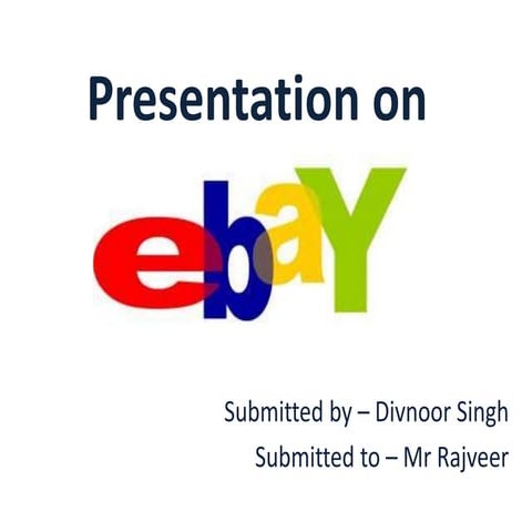 Ebay | PPT