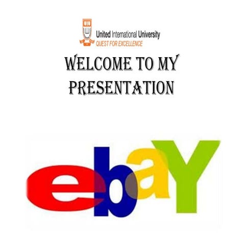 Presentation on Business Overview of eBay | PPTX