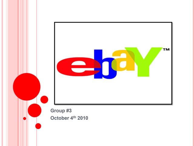 ebay Case Study | PPTX