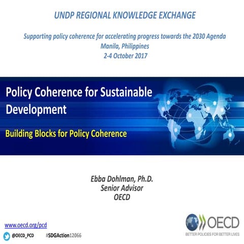 Policy Coherence for Sustainable Development – Building Blocks for ...
