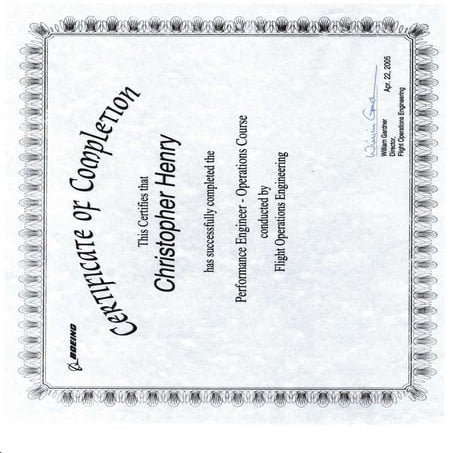 Boeing Performance Engineering Operational | PDF