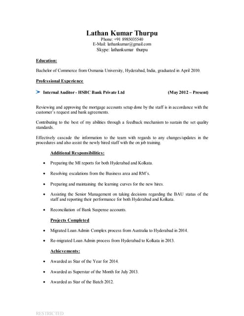 subhasish sahoo CV | PDF