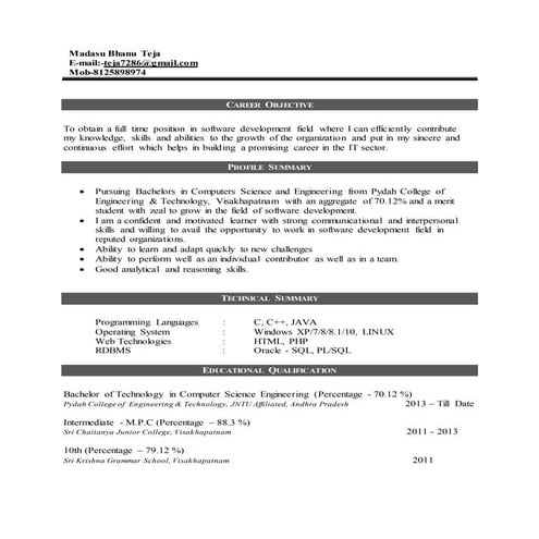 cv latest-signed | PDF