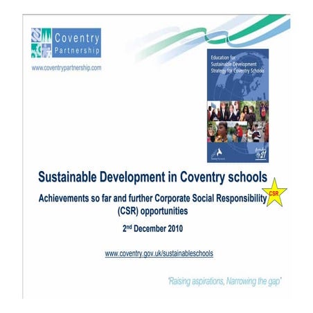 SD in Coventry schools_CSR | PDF