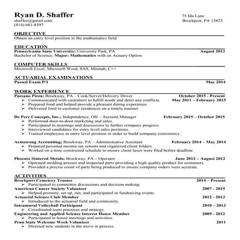 Brian Breault-Resume | PDF