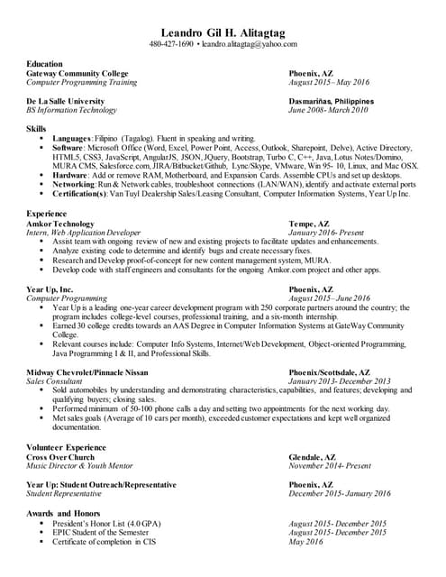 James corpening resume | PDF