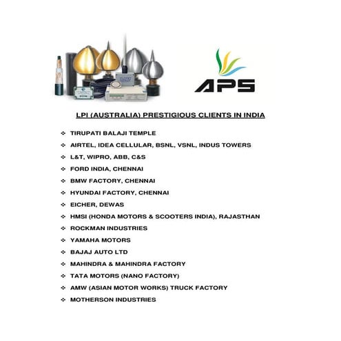 Prestigious Clients | PDF