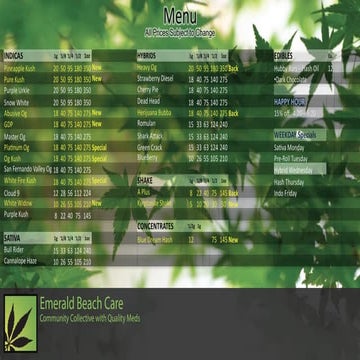 Ebc menu 040612a | PPT
