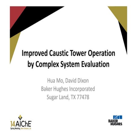 Caustic Tower System_AICHE_final version | PDF