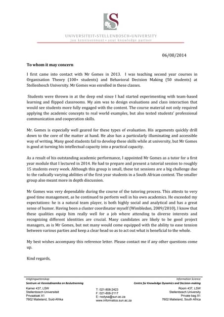 Reference - Michelle Pierucci | PDF