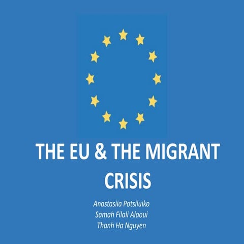 EU and Migrant Crisis | PPTX