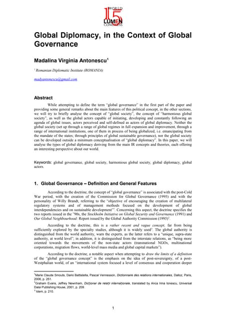 2018 World Order Changes | PPT