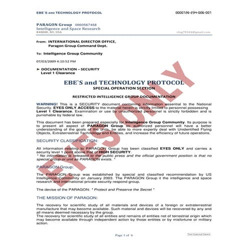 Ebe`s and technology protocol | PDF | Science
