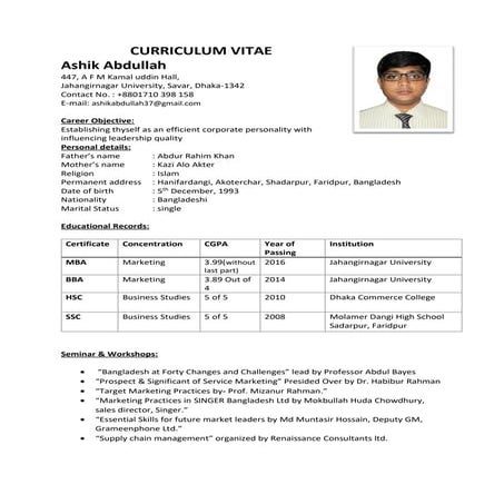 Ashik resume_cor | PDF