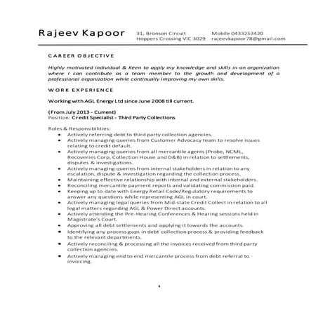 Rajeev Resume (4) | DOCX
