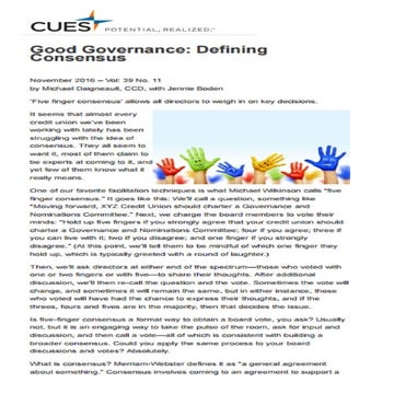 Defining Consensus Article | PDF