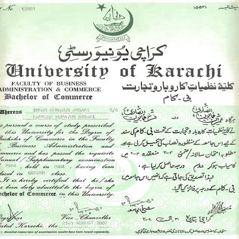 B.Com Degree | PDF