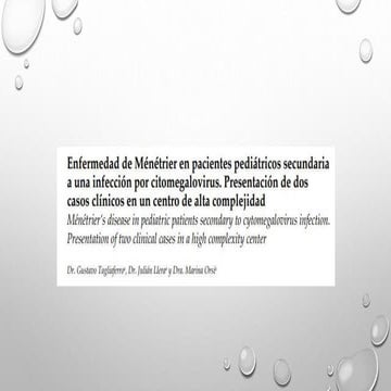 enfermedad de menetrier | PPTX