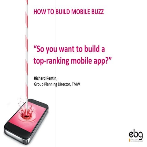 How to create buzz around mobile apps | PPT
