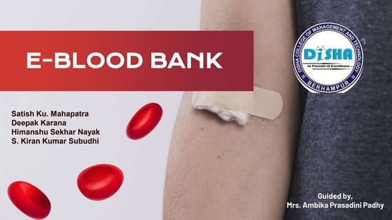 ER diagrams for blood bank management system | DOCX | Blood Disorders ...