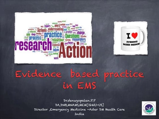 Evidence based medicine | PPTX