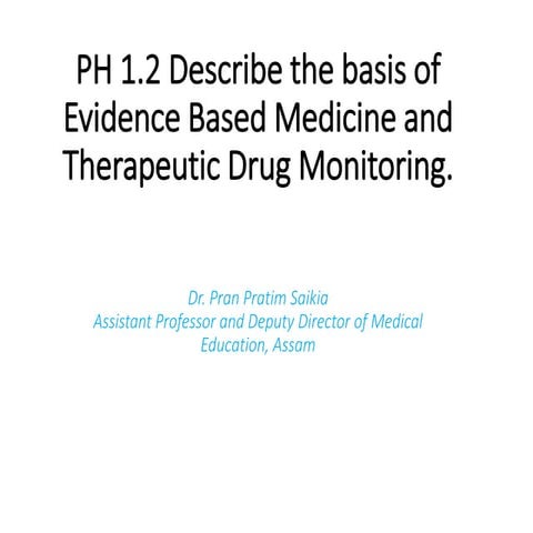 EBM TDM.pptx.............. ........... | PPTX