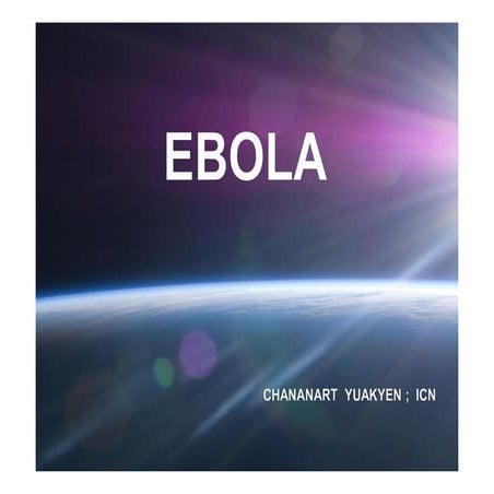 Ebola | PPT