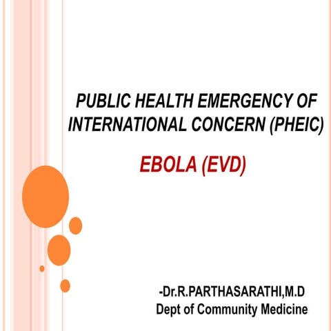 Ebola ppt | PPTX