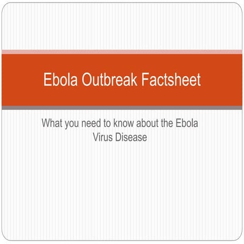 Ebola | PPT