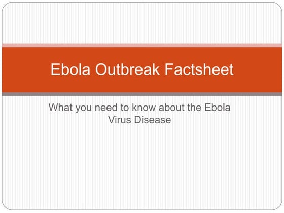 EBOLA | PDF
