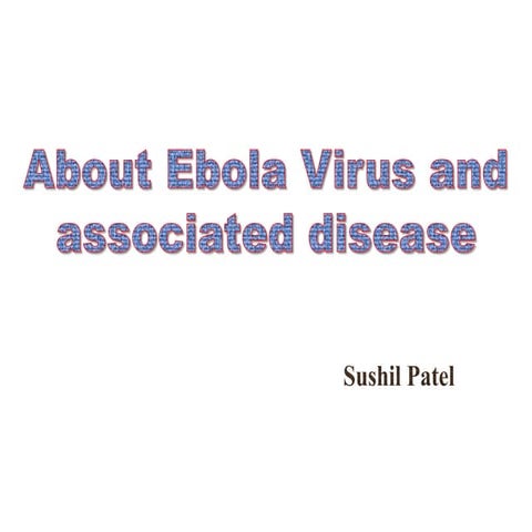 Ebola virus | PPT