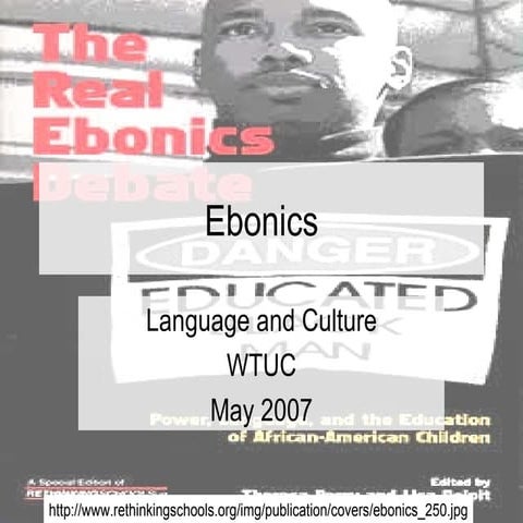 Ebonics (1) | PPT